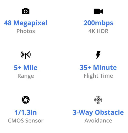 EXO Drones Blackhawk 2 Pro - 1 Battery Kit | eBay