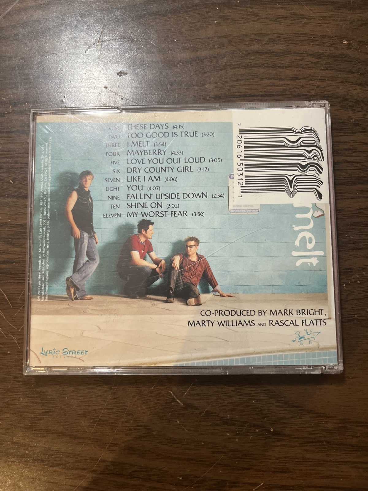 Melt Rascal Flatts 720616503121| eBay