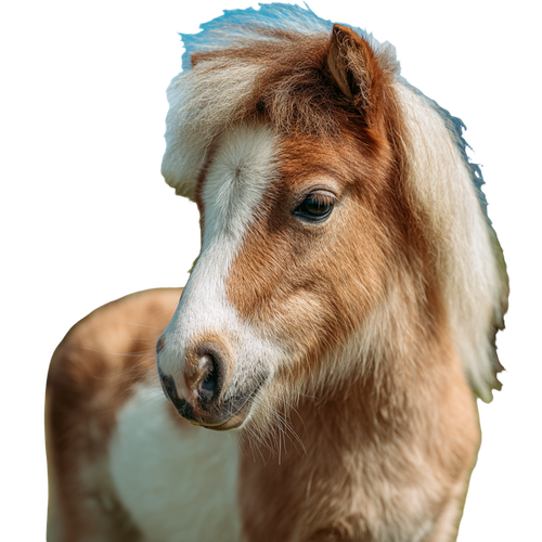 Mini Pony Profile Vinyl Car Decal Sticker – Waterproof & UV-Resistant ...