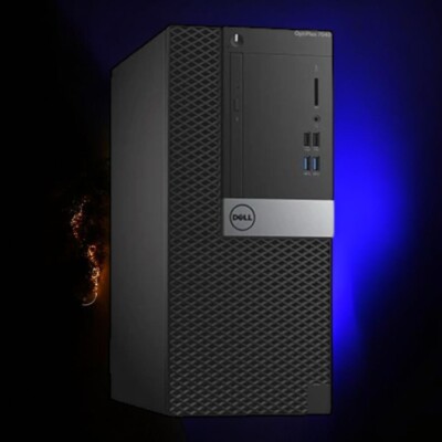 GAMING Dell i7 Desktop Computer PC NVIDIA GTX 64GB RAM 512GB SSD W11P ...