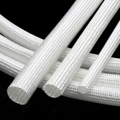 White Heat Resistant Sleeving Cable Wire High Temperature Component ...