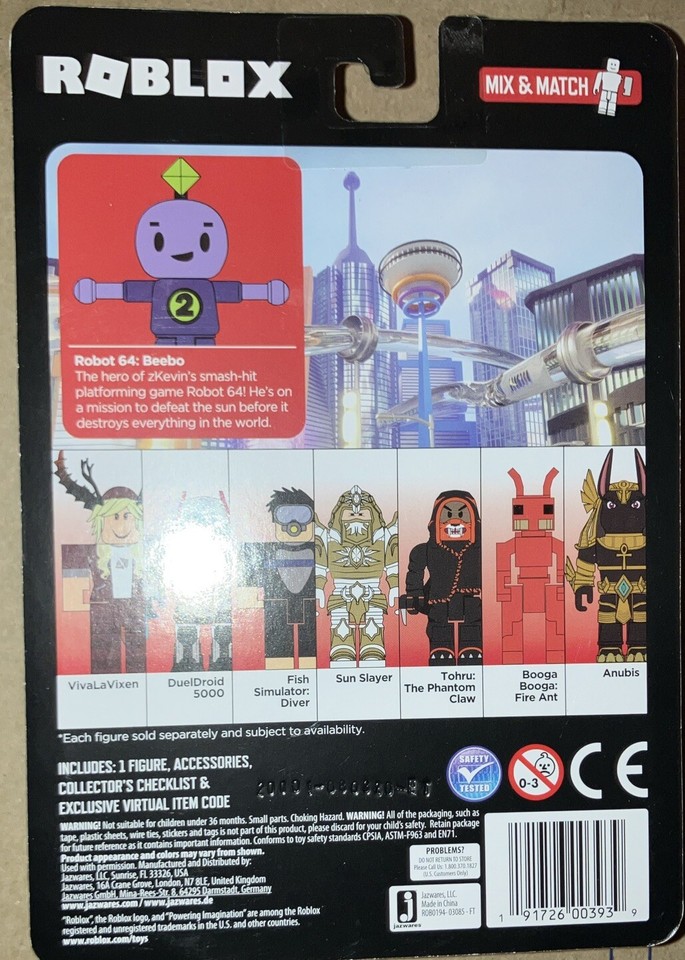 Roblox Series 5 Robot 64: Beebo Core Figure Pack NEW & Factory Sealed ...