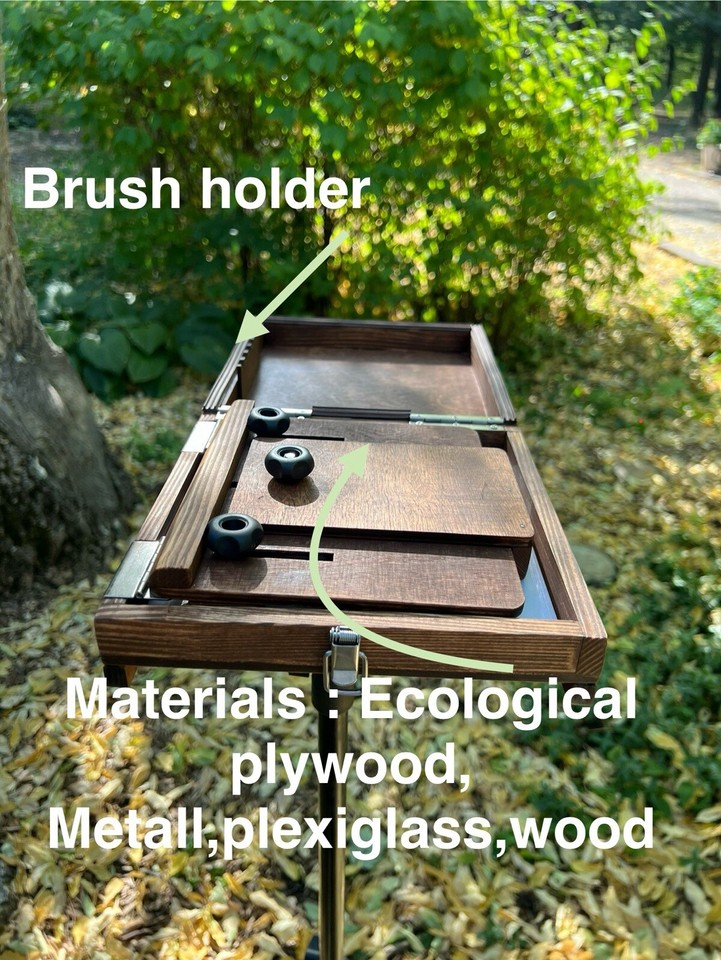 Travel Set Portable Paint Box , Mini Pochade Box, Artist Paint Set ...