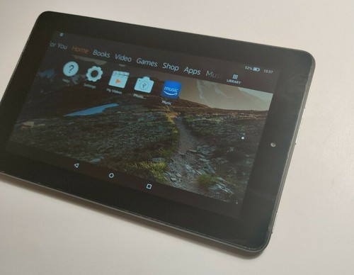 Amazon Fire 7 5th Gen. 7" 8GB Wi-Fi Tablet with Alexa - Black RT214 | eBay