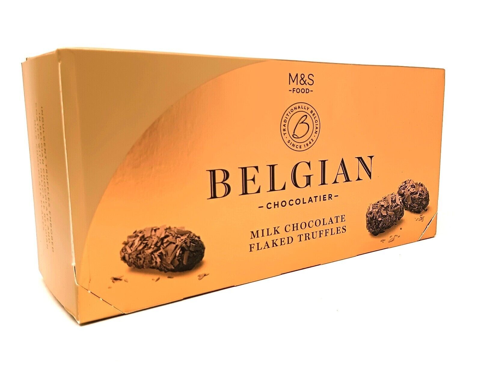 M&S Belgian Flake Chocolate Truffles Milk Chocolate 200g Made in ...