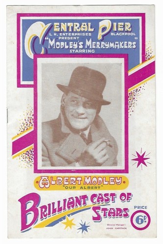 Albert Modley, The Raymond Four, Lynda Ross, CENTRAL PIER BLACKPOOL ...