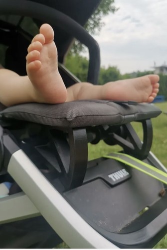 Thule Urban Glide 2- Leg Holder Foot Rest | eBay