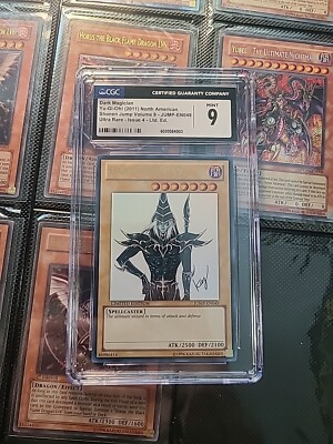 Yu Gi Oh! 2011 Shonen Jump Promo Dark Magician Jump-EN049 CGC 9 | eBay