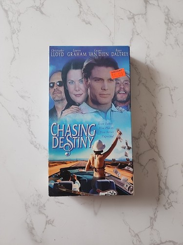 CHASING DESTINY Christopher Llyod VHS Tape, COMPLETE/TESTED SEE PHOTOS ...