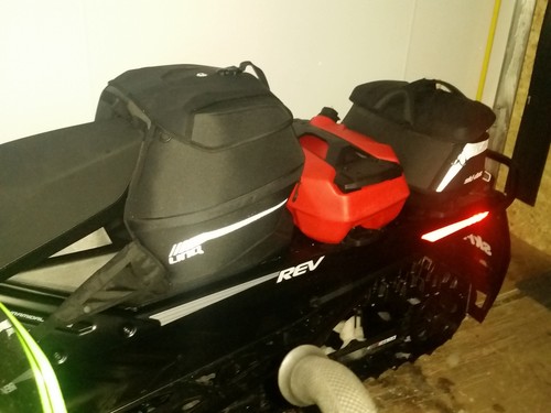 Ski-Doo 860201475 LINQ Ice Combo Seat Bag for Rev Gen4 Narrow MXZ ...