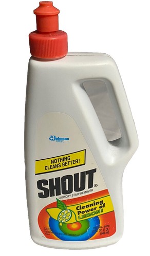 Shout Laundry Stain Remover Lemon 1989 Vintage 1980's Movie Prop Empty ...