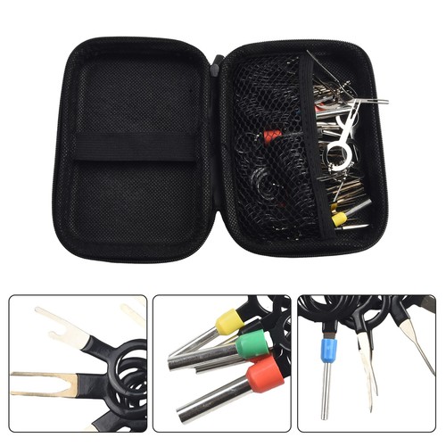 100Pc Car Terminal Pin Extraction Tool Kit Wire Harness Connector ...