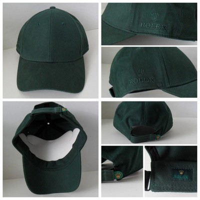 ROLEX Hat - Iconic Crown Logo Monochrome ROLEX Green on Green Style NEW ...