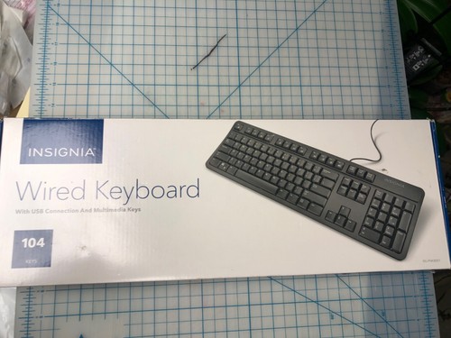Insignia NS-PNK8001 USB Keyboard - Black for sale online | eBay
