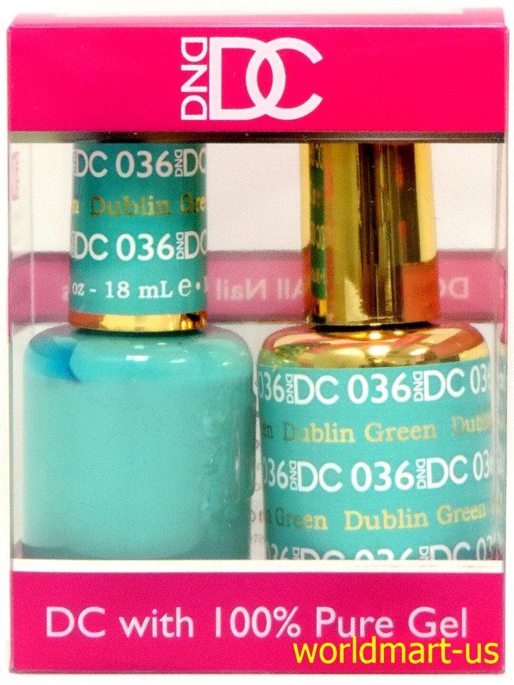 DND DC Gel Nail Polish Soak Off 0.6fl.oz Color Gel Duo Choose (001 ...