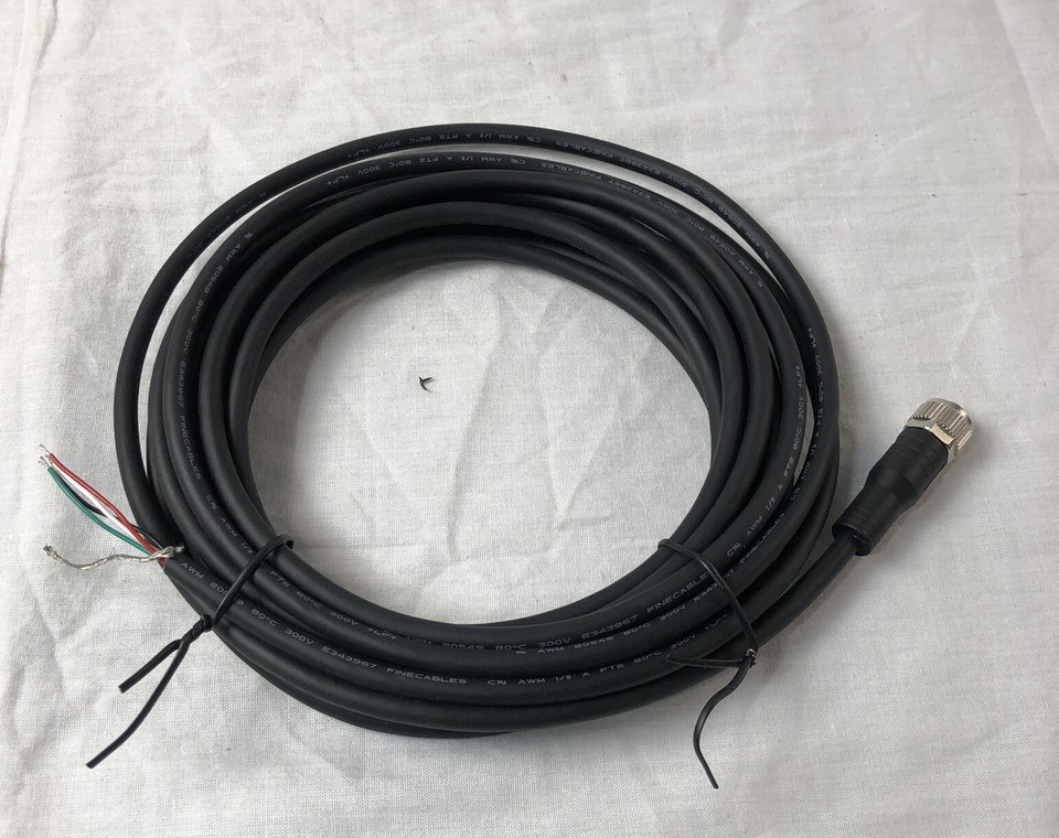 Finecables AWM 20549 300V FT2 Cable E343967 w Straight Female 5-Pin ...