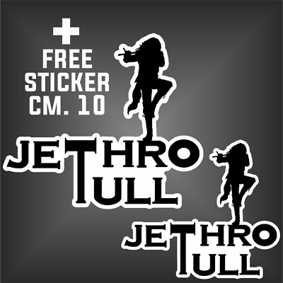 AUTOCOLLANT Jethro Tull decal STICKER HARD ROCK METAL PUNK + 1 FREE ...