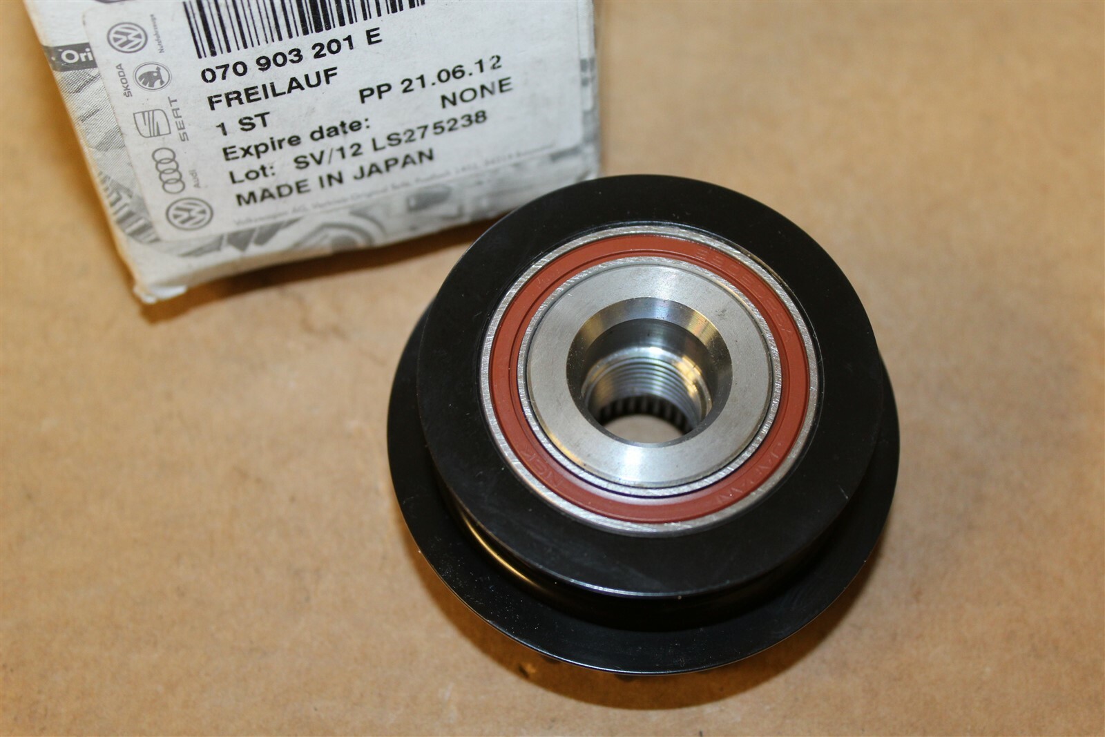 Alternator freewheel pulley Touareg Phaeton T5 v10 / 2.5 070903201E ...