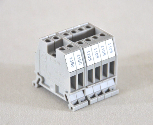 Allen Bradley 1492-WD4 Terminal Block & 1492-EBD3 Plate | eBay