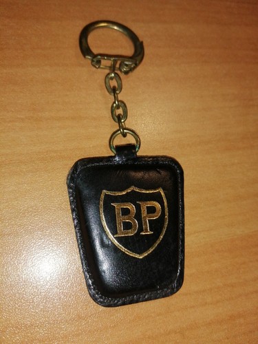 PORTE CLE EN CUIR BP STATION ESSENCE OLD KEY RING N5 | eBay