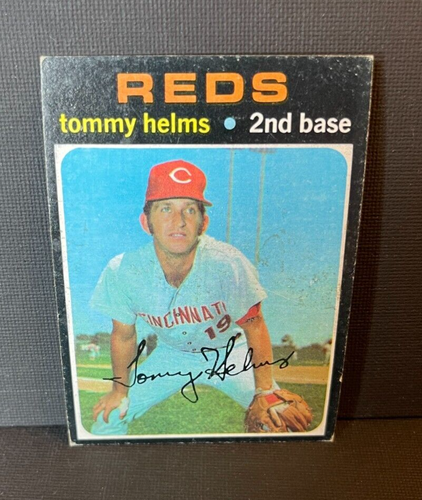 1971 TOPPS # 272 TOMMY HELMS CINCINNATI REDS | eBay