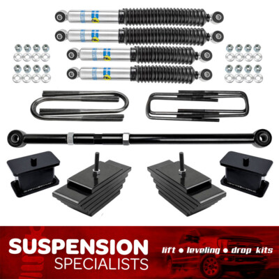 For 2000-2005 Ford Excursion 4X4 3" Lift Kit w/ Track Bar and Bilstein ...