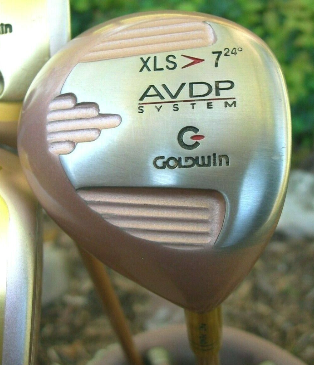 RH LADY GOLDWIN AVDP FAIRWAY WOOD SET, 3W, 5W, 7W, LADIES FLEX, NO ...