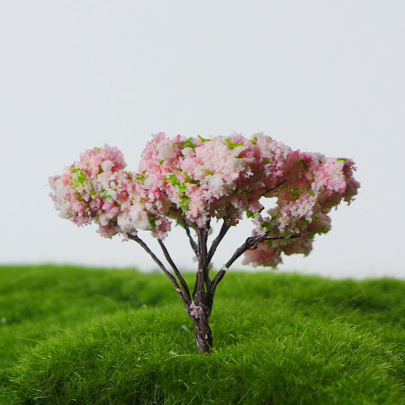 8 Pcs Miniature Trees Fairy Garden Dollhouse Craft Decoration | eBay