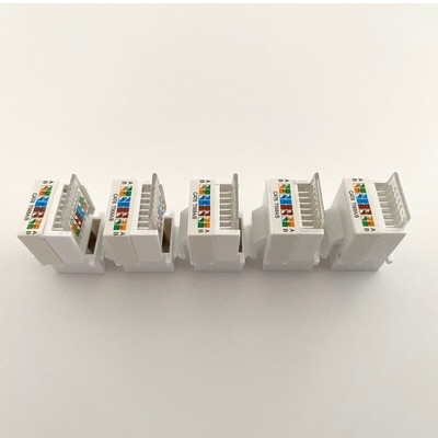 RJ45 Coupler Inline Adapter Keystone, Network Connector for CAT6 Cable ...