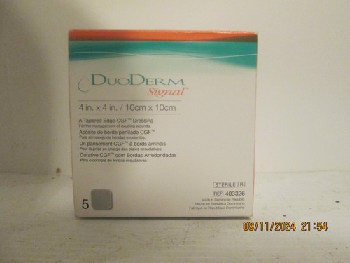 ConvaTec DuoDERM Signal CGF Dressing 4"x4", Sterile 403326, 4Count ...