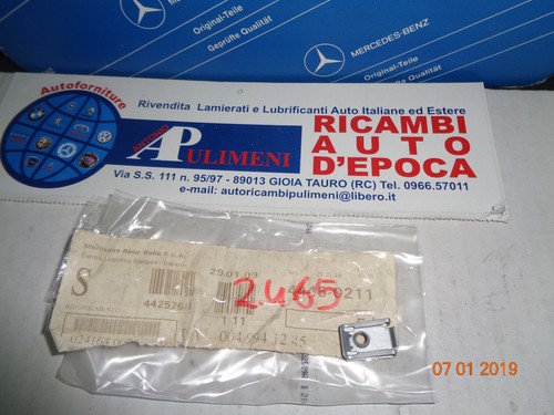 A0049941245 CLIP MOLLETTA DADO MERCEDES 906 909 A209 C190 C204 C209 | eBay