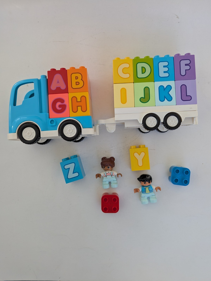 Lego Duplo 10915 Alphabet Truck - complete - Retired | eBay