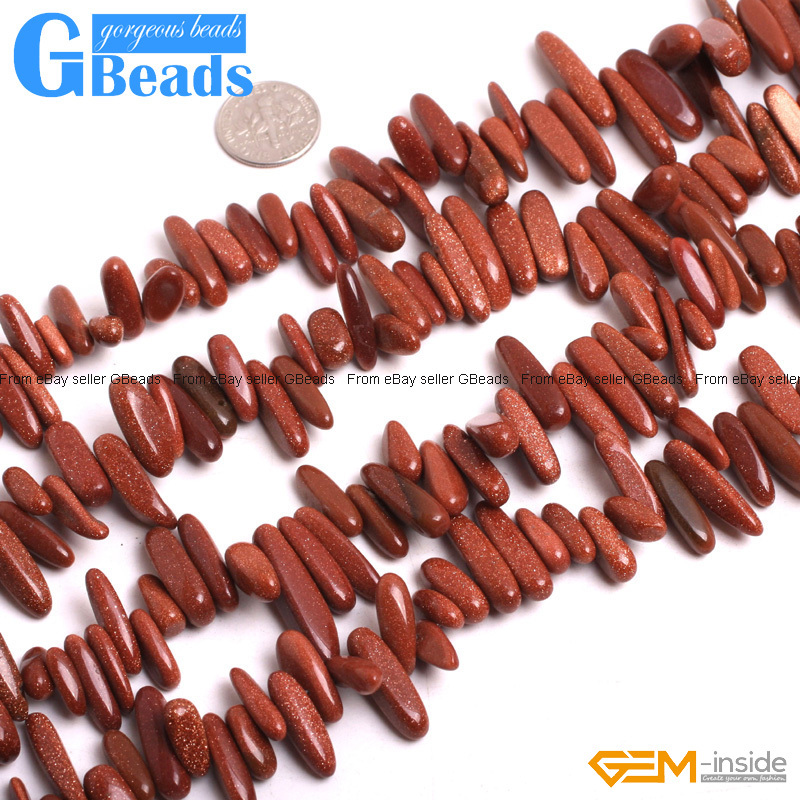 Natural Stones Irregular Spike Stick Beads For Jewelry Making Free ...