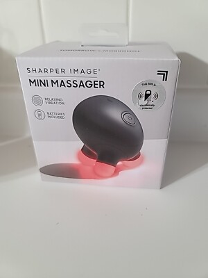 Sharper Image Mini Massager - Relaxing Vibration, Batteries Included ...