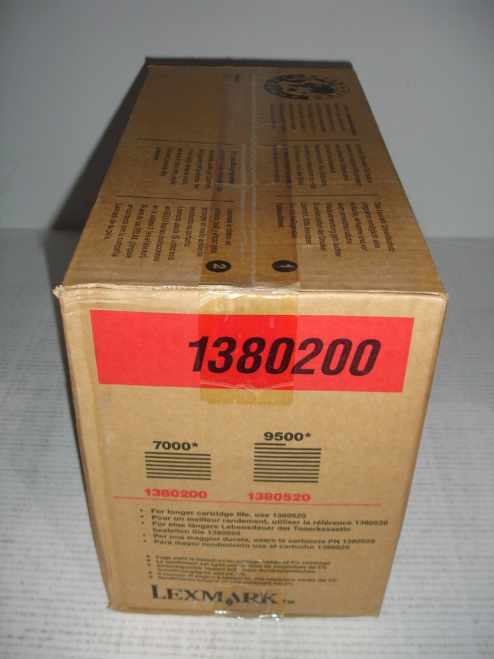 Lexmark 1380200 IBM 4019/4028/4029 7,000 page yield Toner Cartridge | eBay