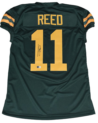 JAYDEN REED AUTOGRAPHED SIGNED GREEN BAY PACKERS #11 GAME CUT JERSEY ...