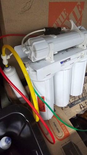 Watts Water Filter SYSTEM - Used but working perfectly - White | eBay