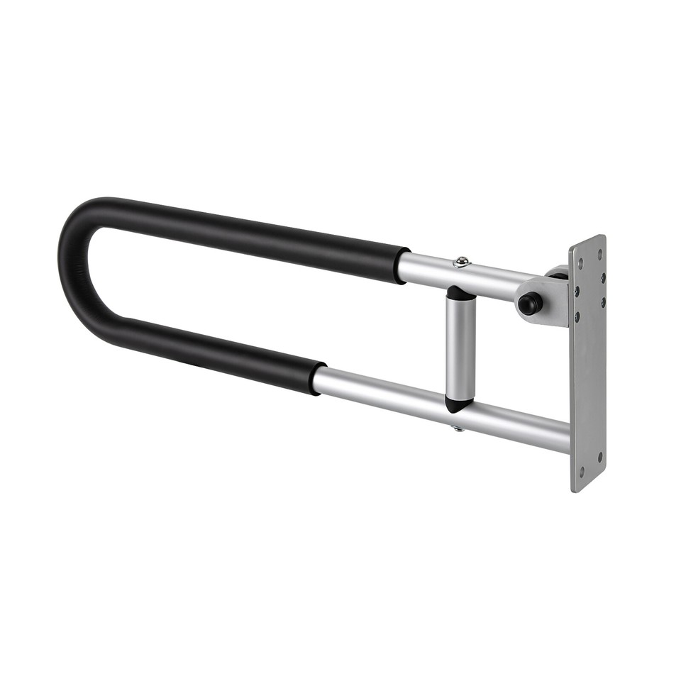 Folding Handicap Grab Bars Rails Toilet Handrails Bathroom Support ...