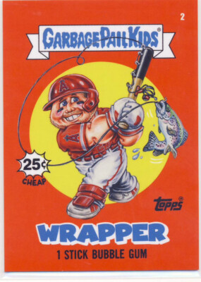 2023 Garbage Pail Kids GPK X MLB GROSS Wrapper 2 Mike Trout | eBay