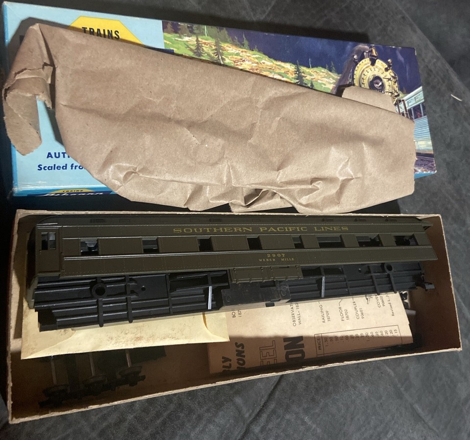 Vintage Tyco Volumetric Athearn Model Power Train House Model Play Kit ...