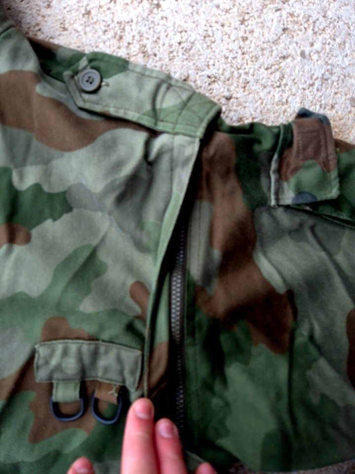 Yugoslavian army JNA m89 camouflage pattern jacket military serbia ...