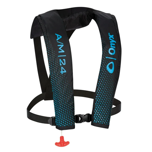 Onyx A/M-24 Automatic Manual Inflatable PFD Life Jacket Blue Rearming ...