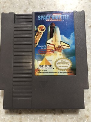 SPACE SHUTTLE PROJECT ORIGINAL VIDEO GAME Nintendo System CARTRIDGE NES ...
