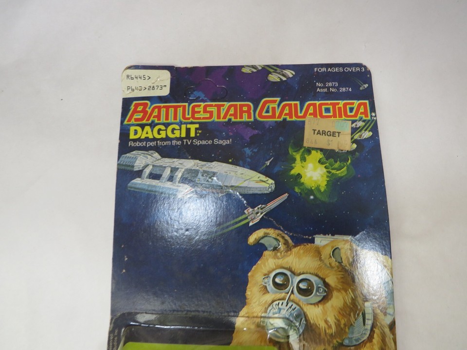 Mattel Battlestar Galactica Daggit with Tail Vintage Robot Dog Action ...