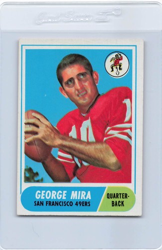 1968 Topps #9 George Mira 49ers NM *DA-C9778 | eBay