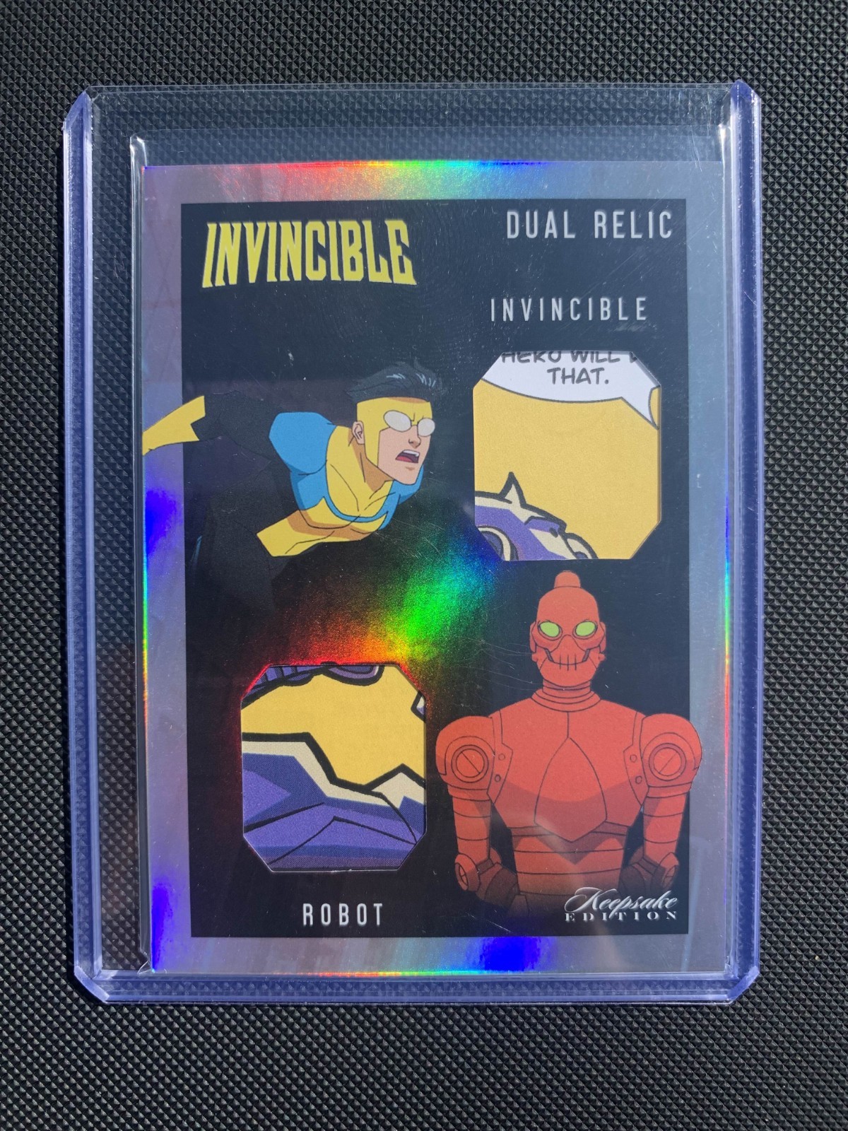 2025 Keepsake Invincible Dual Relic - Invincible & Robot #502 | eBay