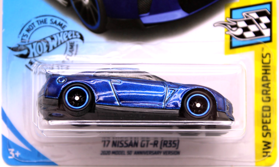 Hot Wheels 2020 $ Treasure Hunt #137 2017 Nissan GT-R(R35) SF blue ...