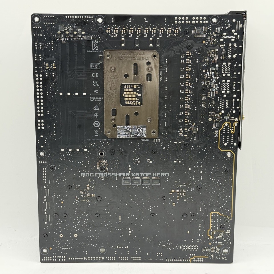 ASUS ROG CROSSHAIR X670E HERO WiFi 6E AM5 DDR5 PCIe 5.0 GAMING ...