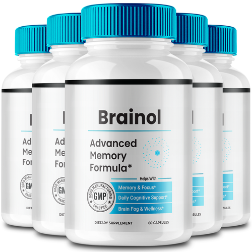 (5 Pack) Brainol Advanced Memory Formula for Ultimate Brain ...