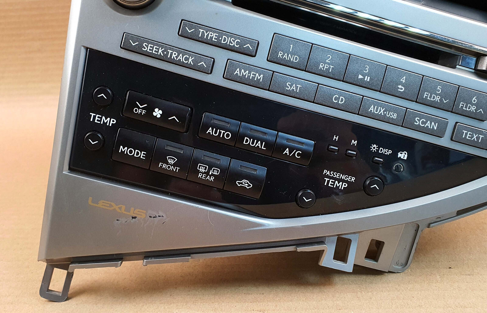 LEXUS RX350 RX450H 09-15 AM FM SAT Radio 6 Disc Changer MP3 CD Player ...